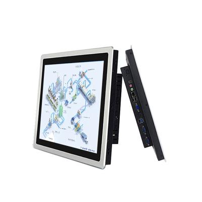 China 13.3 inch OEM TFT Front-mount capacitive industrial all-in-one computer screen IP65 Open Frame Embedded Touchscreen Monitor Panel Pc for sale