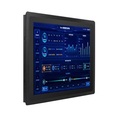 China 12.1 Inch IP65 Waterproof Embedded Industrial Touch Panel PCs Fanless Windows/Linux Rugged All-in-One Design Stock for sale