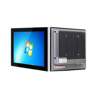 China IP65 21.5 Inch Vandal-Proof Rugged PC for Windows Linux All in One Industrial Control Monitoring Capacitive Touchscreens for sale