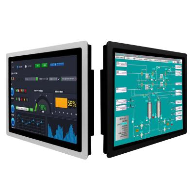 China Ventilatorloze waterdichte 15 inch grote industriële paneel-pc's Core 10e I5 Alles-in-één pc's Ingebouwde multi-touch paneelcomputer Te koop