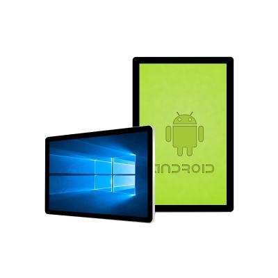 Cina PC industriali con pannello a cornice sottile Monitor da 21,5 pollici Risoluzione Full HD PC con touchscreen capacitivo Interagisci con tutti i pannelli All-in-One per uso industriale in vendita