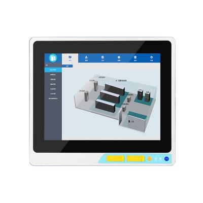 China 15 inch Industrial Capacitive Touch Embedded Screens with High Brightness Display Wide Temperature Range VGA HD-MI Input Computer Type for sale