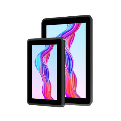 China 15 Inch Ront-mount Embedded Industrial Flat Panel Display with Capacitive Touch Screen Computer for Self-Service Kiosk Payment Kiosk for sale