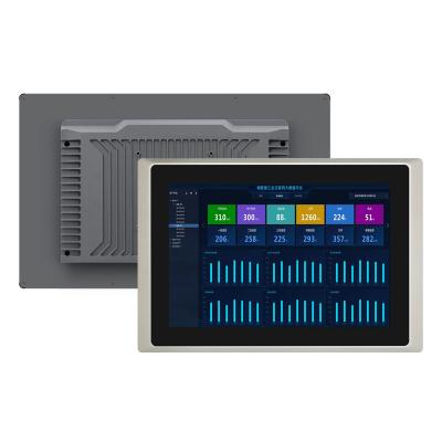 Cina PC industriali embedded touch panel da 27 pollici ad alte prestazioni Monitor LCD Full HD 1080p in vendita
