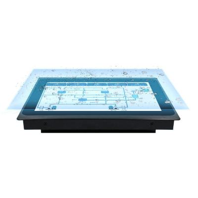 China 15.6 Inch Embedded Industrial Android Touchscreen Monitor 1920*1080 Capacitive Multi Touch LCD Waterproof Business Series with USB Input for sale