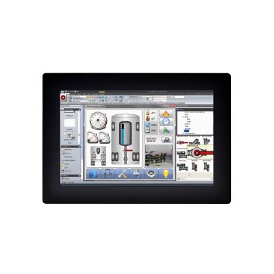 China 24 pulgadas Alto brillo 1000nits LCD USB DVI Legible a la luz del sol Embedded Industrial Open Frame Monitor táctil 1000nits Legible a la luz del sol en venta