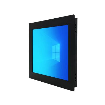 China 24 pulgadas Alto brillo 1000nits LCD USB DVI Legible a la luz del sol Embedded Industrial Open Frame Monitor táctil 1000nits Legible a la luz del sol en venta