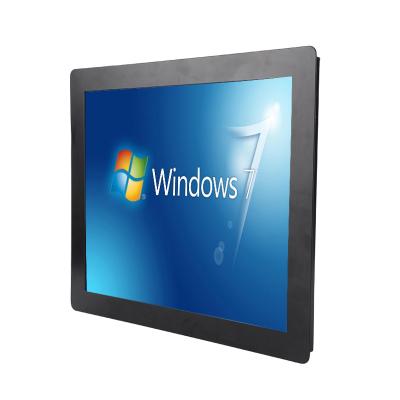 China 21.5 inch IP65 Waterproof Industrial Embedded Display Touch Screen Capacitive Resistance Mini PC Fanless HD LCD Screen for sale