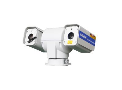 China Mid Range Laser Night Vision Camera Auto Focus Laser PTZ Camera With HD Monitor for sale