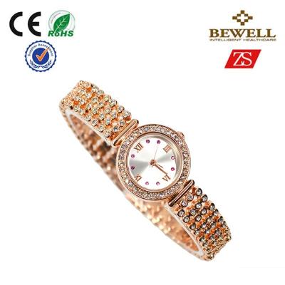 Cina Orologi della lega di Ginevra dell'acciaio inossidabile del cristallo di rocca, orologi dei gioielli delle donne in vendita