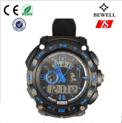 Cina CE RoHS della prova dell'acqua dell'orologio 3atm della banda del silicio di sport di svago degli uomini di Vogue in vendita