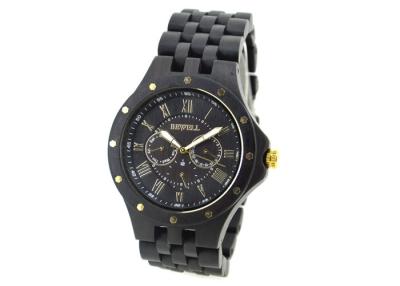 Cina Orologi causali di Sandalwooden dell'orologio di legno fatto a mano per gli uomini in vendita
