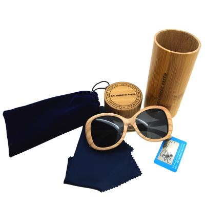 Cina Adatti i vetri di legno di prescrizione della struttura/colore polarizzato di legno di Grey degli occhiali da sole in vendita