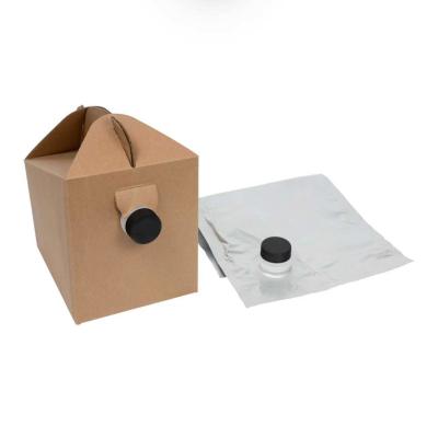 China UNIPACK high barrier heat seal aseptic BIB inner bag in box packaging for coffee for sale