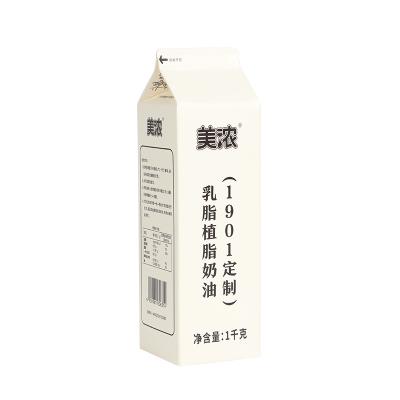 China Standard Milk Box Packaging Aseptic With Screw Gable Top 500ml 1000ml for sale