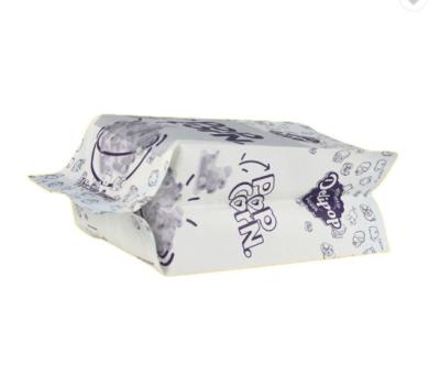 China 36G Greaseproof Paper Food Bags For Solid Color White Packing Kraft for sale