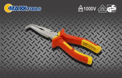Chine longtemps plié nickelé micro de pinces de nez d'aiguille des outils de bricolage 200mm de VDE à vendre
