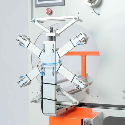 China Electric Motor Pet Strap Winders Automatic Thread Winding Machine at with 380V Input Power and 1600mm * 1350mm * 2260mm for sale