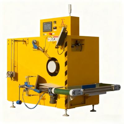 China Industrial Grade 500MM PP Band Strapping Machine with 400KG Heavy Duty Frame and 0.6MPa Stable Operation for sale