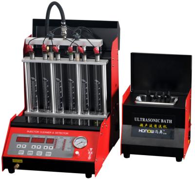 Cina Tester automatico dell'iniettore di combustibile di 6 cilindri ed applicazione più pulita dell'automobile della benzina 250W in vendita