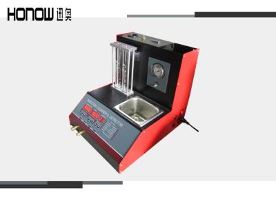 Cina Macchina di servizio dell'iniettore di combustibile di 2 barattoli, macchina ultrasonica del pulitore dell'iniettore in vendita