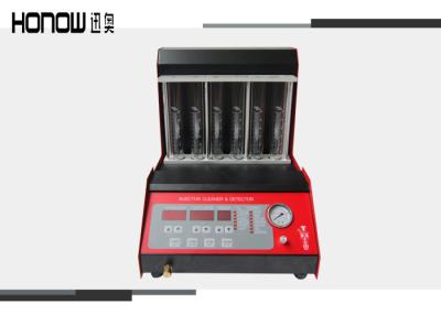 Cina attrezzatura di prova di portata dell'iniettore di combustibile 250w, alta velocità più pulita della macchina dell'iniettore in vendita