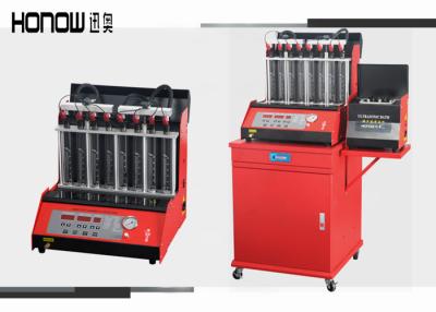 Cina Potere ultrasonico automatico dei cilindri 250W della macchina 8 di pulizia dell'iniettore di combustibile dell'automobile in vendita