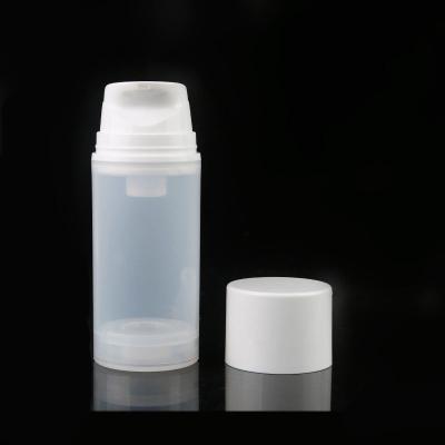Chine frosting hydrating cream plastic bottle manufacturers wholesale hand cream black airless oil bottles 50ml 80ml 100 ml à vendre