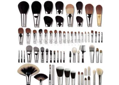 Υψηλότερες βαθμού φυσικές βούρτσες Makeup ετικετών τρίχας ιδιωτικές με Ferrule χαλκού