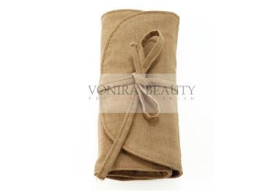 Chine Brosse de lecture en bambou professionnelle de maquillage d'Eco avec le petit pain de brosse de jute à vendre