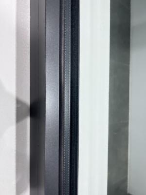 중국 소금화 된 EPDM SEAL 톱 오픈 스타일 알루미늄 캐시먼트 창문 목재 곡물 색상 패릿 판매용