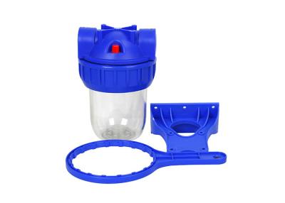 China 5'' Atlas style solo water filter housings with 1'' brass inlet/outlet port for sale