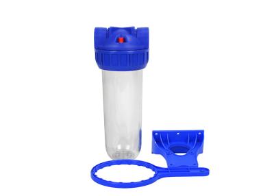 China 10'' Atlas style solo water filter housings with 1'' brass inlet/outlet port for sale