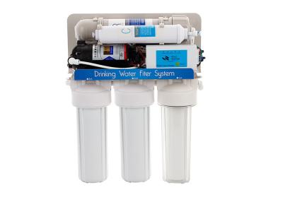 China 5-Stage Ultra Safe Reverse Osmosis Drinking Water Filter System with 5 lights display for sale