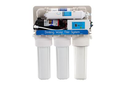 China 5-Stage Ultra Safe Reverse Osmosis Drinking Water Filter System with digital display for sale