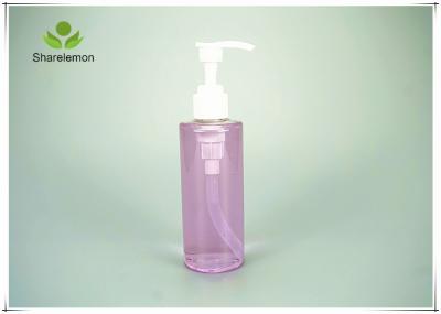 Cina bottiglie cosmetiche vuote di plastica trasparenti dell'ANIMALE DOMESTICO 220ML, bottiglie del prodotto di bellezza in vendita