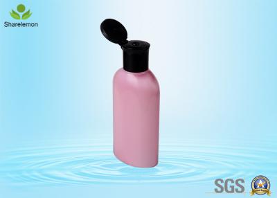 Cina bottiglie di plastica della pompa dell'ANIMALE DOMESTICO 150ML con i coperchi neri della vite per l'imballaggio dello sciampo in vendita
