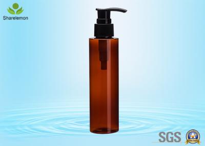 Cina bottiglie di plastica ambrate della pompa della lozione 150ML/bottiglia cosmetica vuota con lo spruzzatore della pompa in vendita