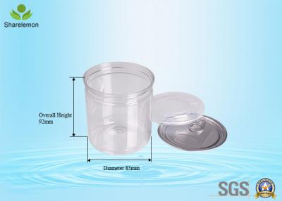 Cina barattolo di plastica del cilindro dell'alimento della radura a prova d'umidità di Ben-sigillamento 450ml con il cappuccio in vendita