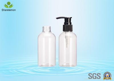 Cina 150ml rimuovono le bottiglie cosmetiche di plastica dell'ANIMALE DOMESTICO con la pompa nera Sparyer in vendita