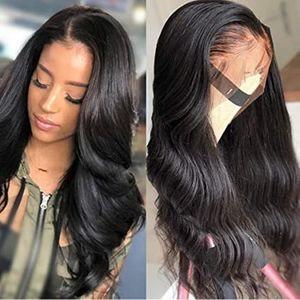 China Double Drawn Cuticle Aligned 13X4 HD Swiss Lace Frontal Human Hair Wig for sale