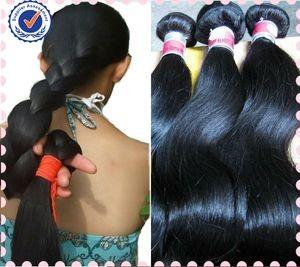 China Cheap Hot Beauty Body Wave Bundles 100% Human Natural Black Unprocessed Virgin Brazilian Hair for sale