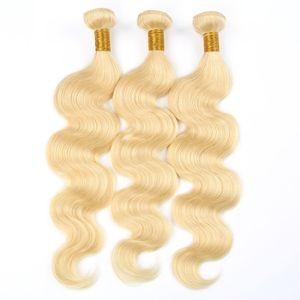 China Wholesale Cuticle Aligned 613 Blond 100% Virgin Human Hair Bundles for sale