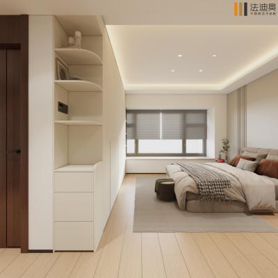 Chine Elegant Beige multi-fonctionnel en forme de L Armoires de coin Armoire de chambre à vendre