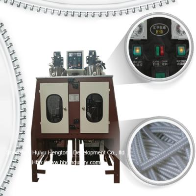 China 1500W High Speed Nylon Zipper Teeth Coiling Machine 220V 380V for sale
