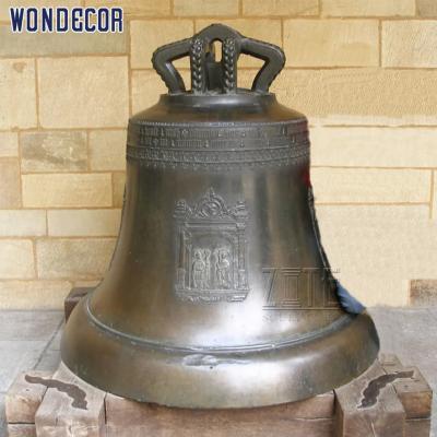 China Gussbronze im Freien Bell asphaltieren dekorative Messing-Bell 160cm zu verkaufen