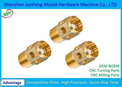 Cina I pezzi meccanici ottone Nick delle componenti di precisione di CNC ODM/dell'OEM hanno placcato il rivestimento in vendita