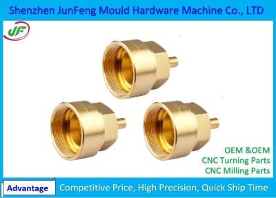 Cina L'ottone di alta precisione di CNC parte 7602000010 la tolleranza di codice +/-0.005mm di HS in vendita