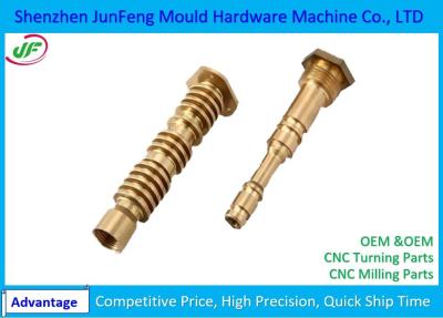 Cina Le parti d'ottone di CNC dell'OEM, ottone la tolleranza dei pezzi meccanici +/-0.005mm in vendita
