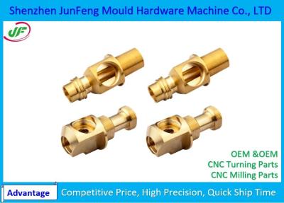 Cina L'ottone non standard di CNC di precisione parte la certificazione di RoHS di codice di 7602000010 HS in vendita